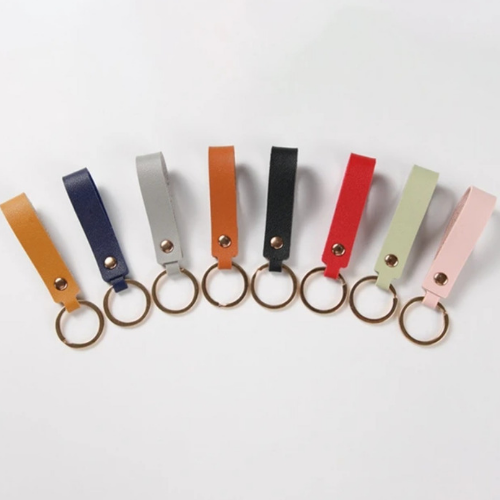 Leather Keychain - loop — Laser Cut Blanks