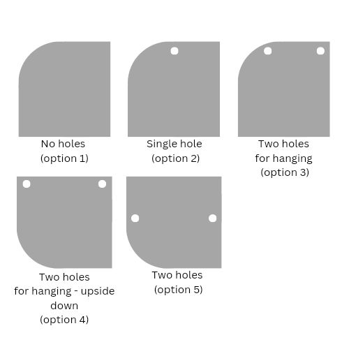 Plywood Square + Rounded Corner — Laser Cut Blanks