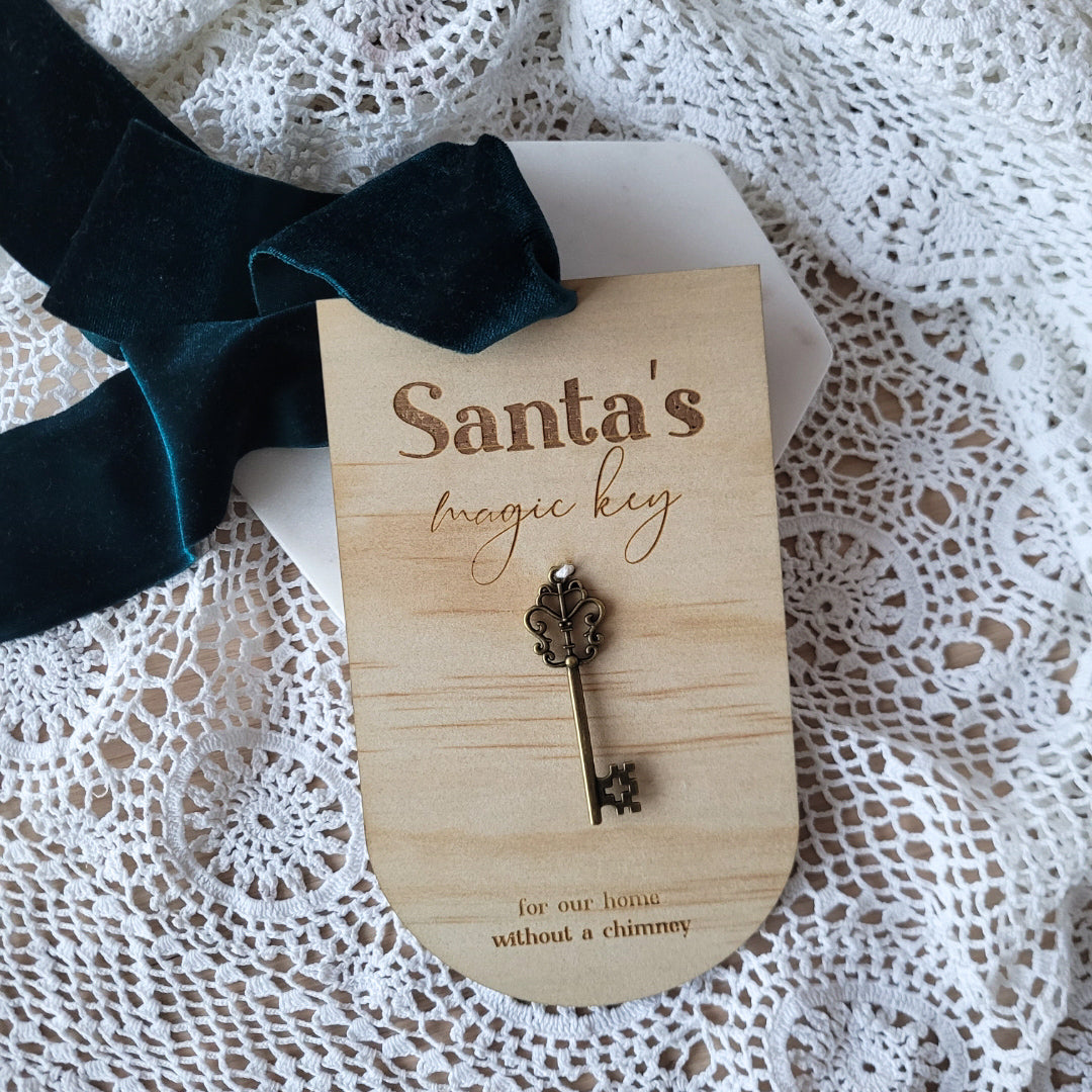 Santa's Magic Key + Sign — Laser Cut Blanks