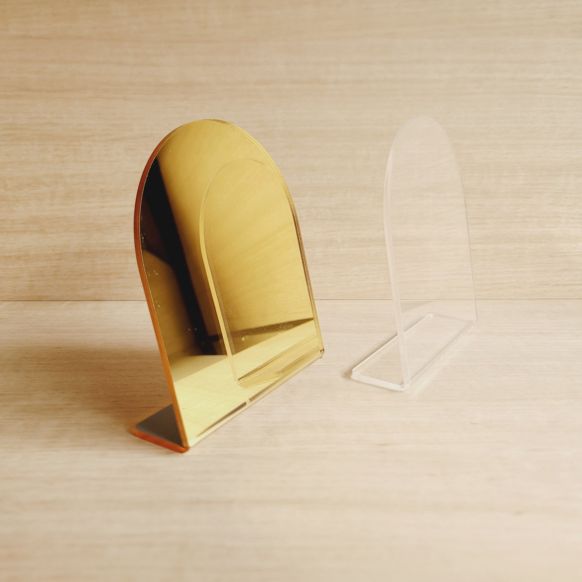 Small - Acrylic Arch Sign (100mm x 112mm) | Freestanding Sign — Laser ...