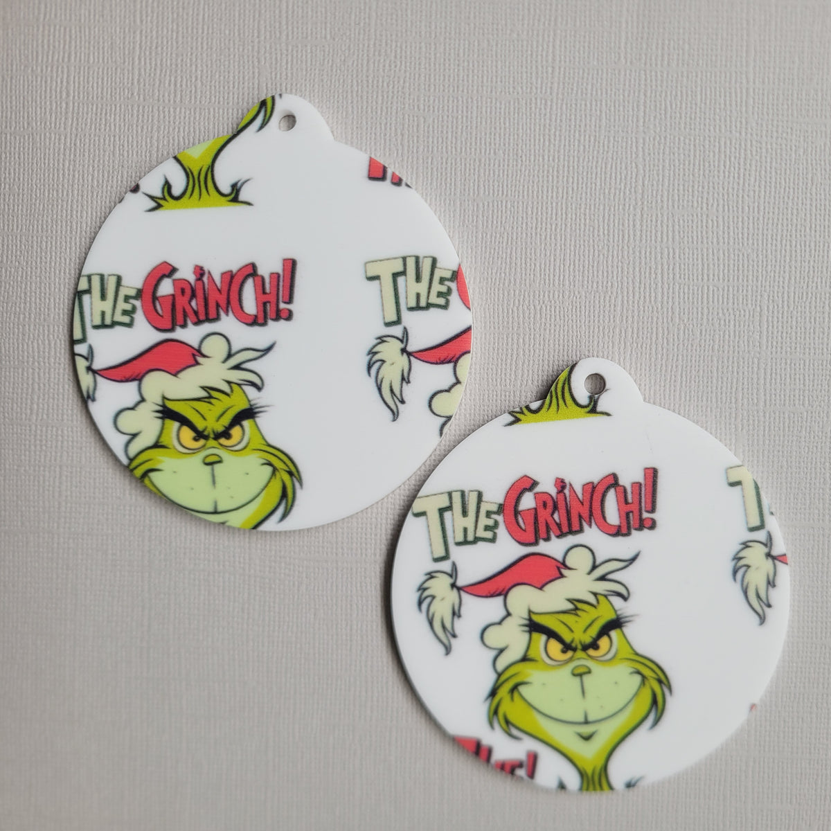 Christmas Baubles - The Grinch — Laser Cut Blanks