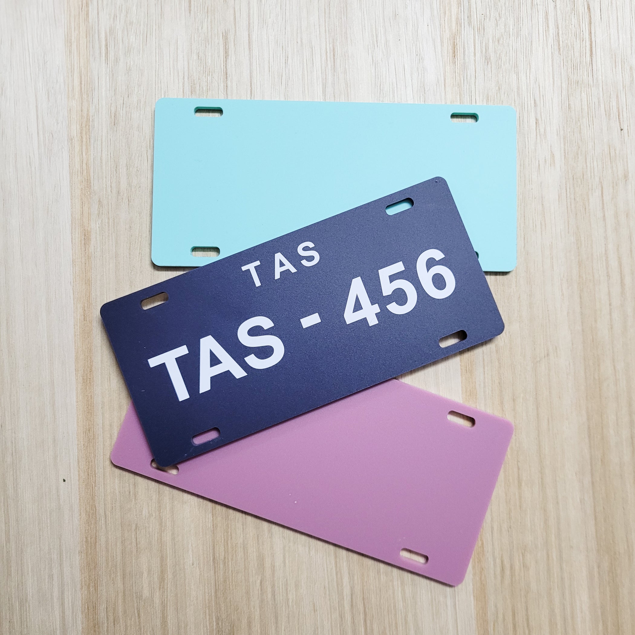 Kids Number Plate — Laser Cut Blanks
