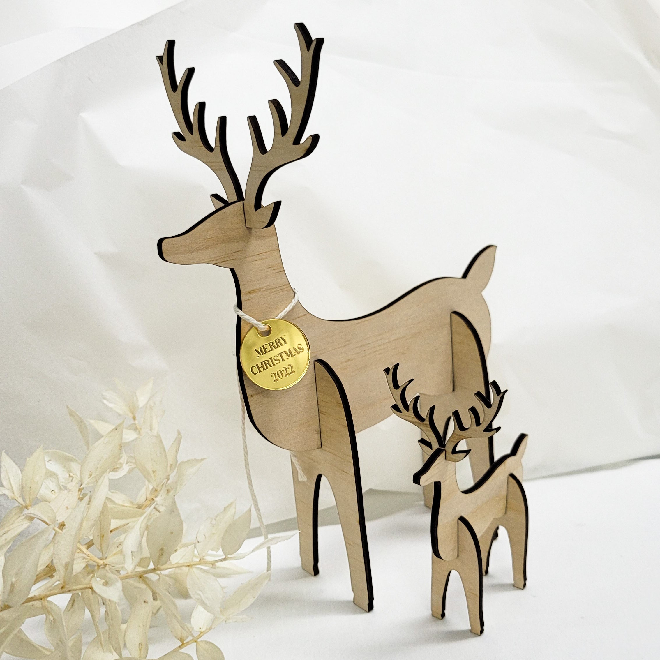 3D Reindeer – Laser Cut Blanks