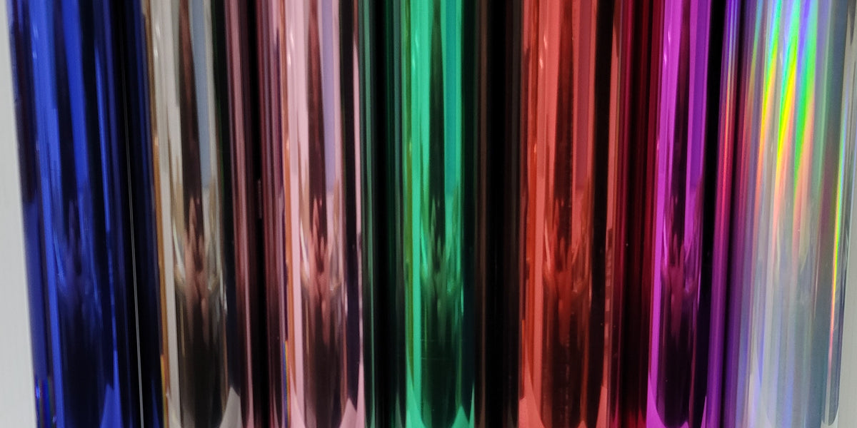 Super Soft Chrome HTV — Laser Cut Blanks