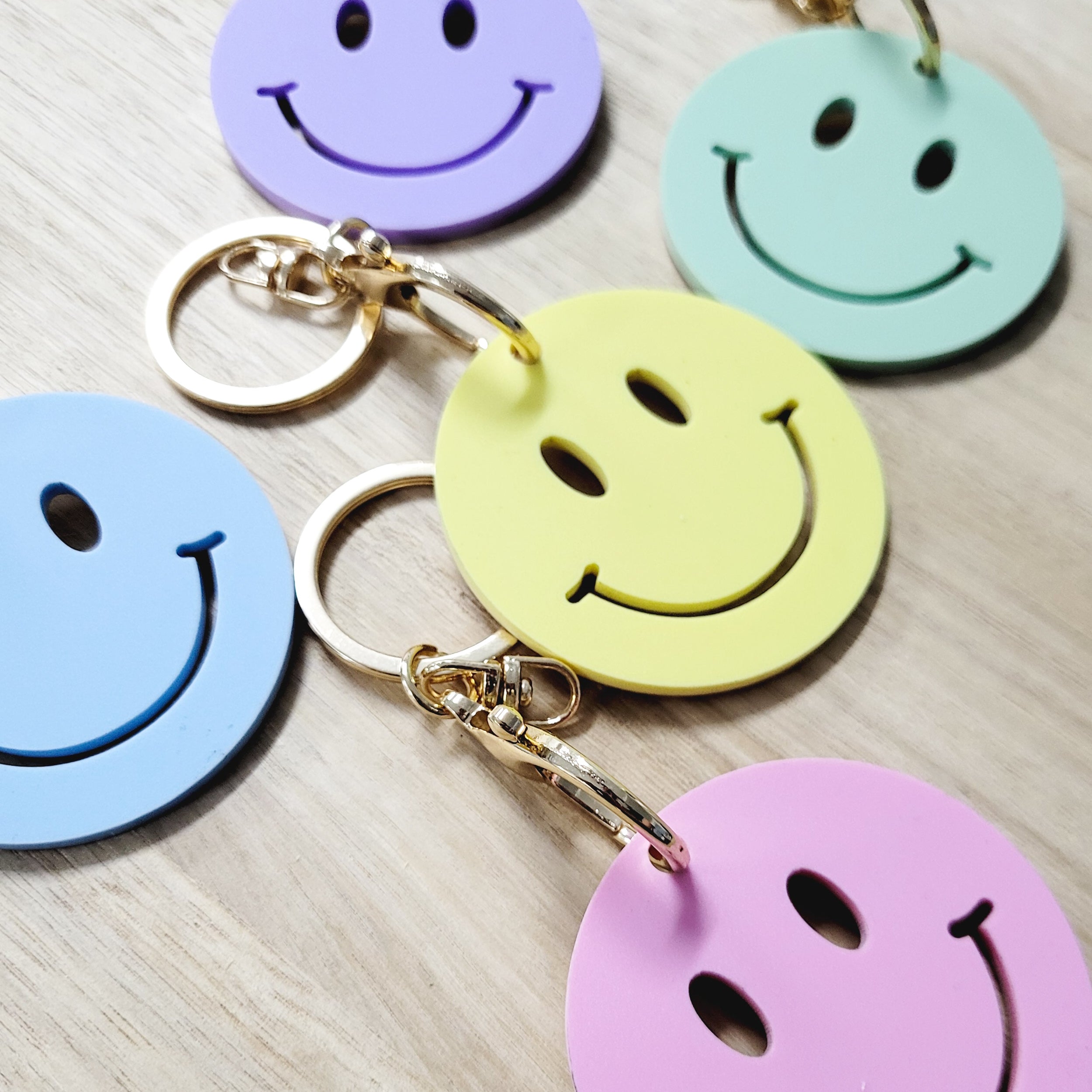 Smiley Face Keying – Laser Cut Blanks