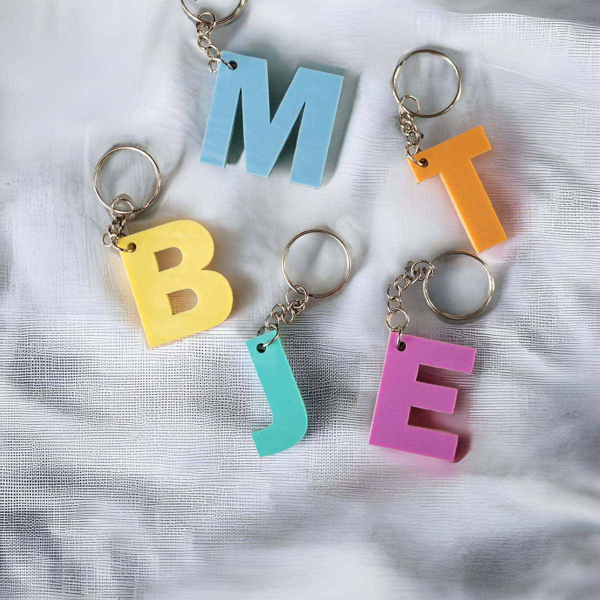 Letter Keyring — Laser Cut Blanks
