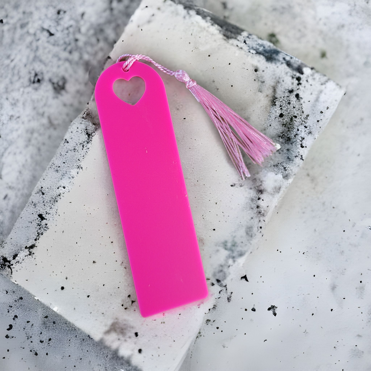 Bookmark - Arch + Heart Cut out — Laser Cut Blanks