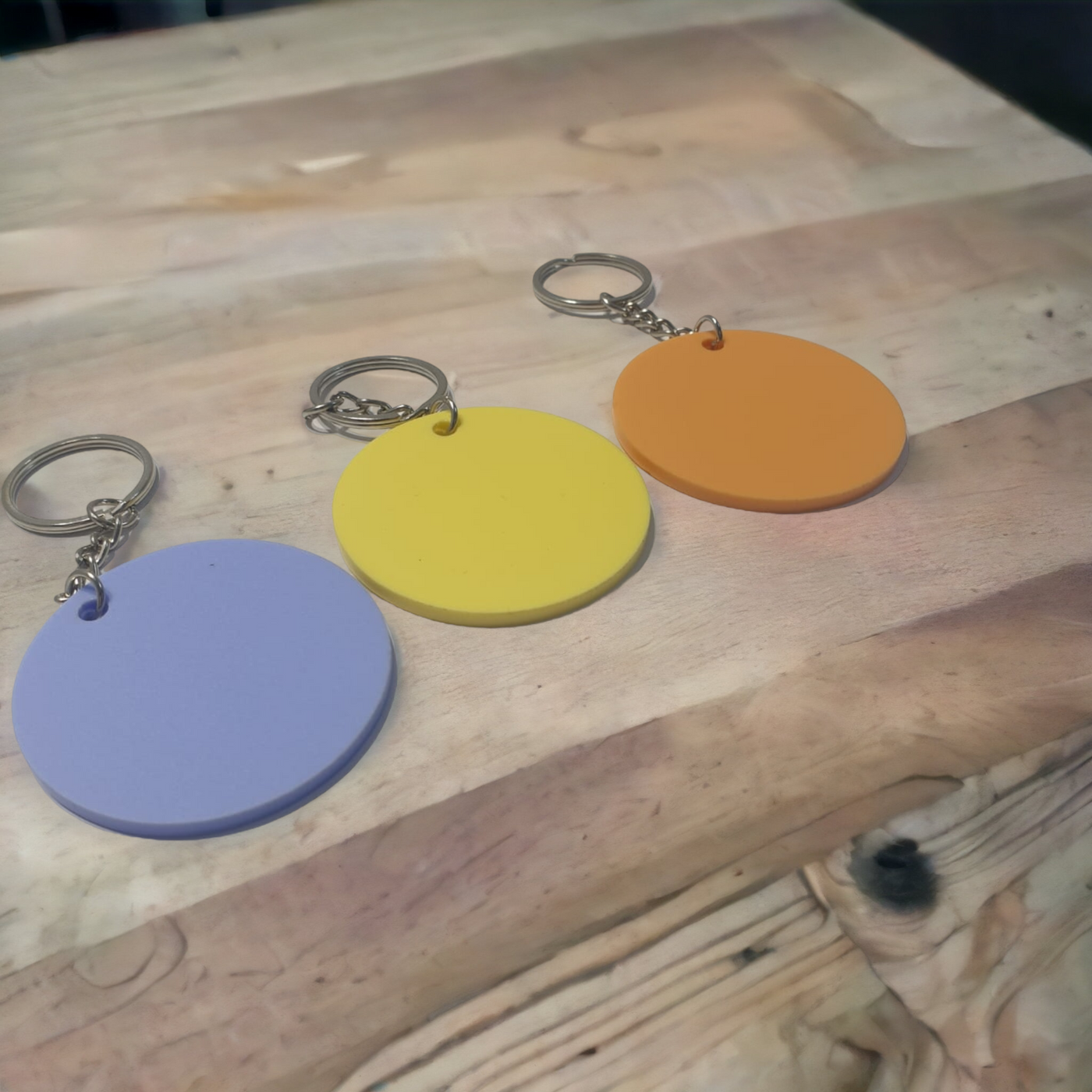 Round Keyring Acrylic - 50mm — Laser Cut Blanks